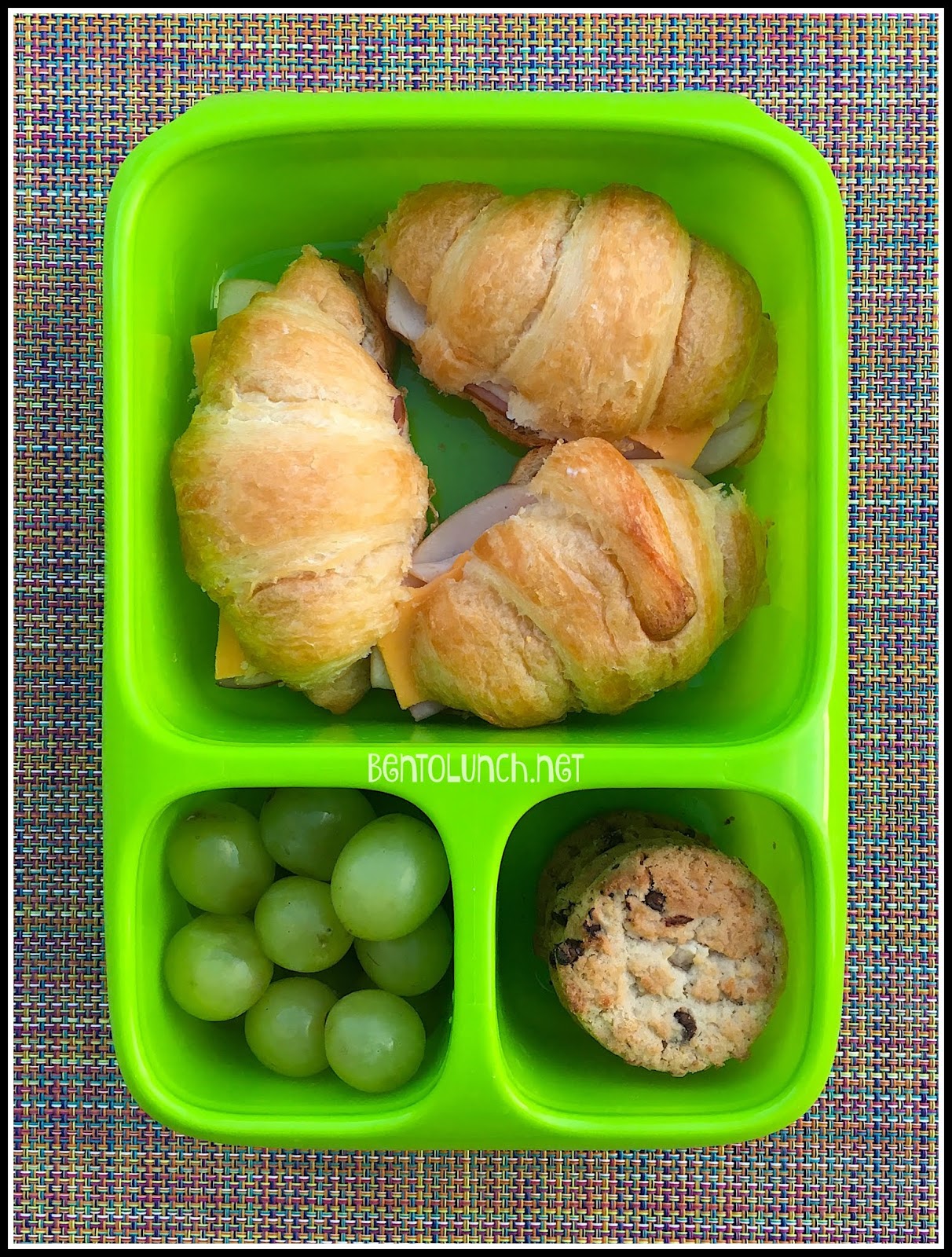 Simple Croissant Bento Lunch