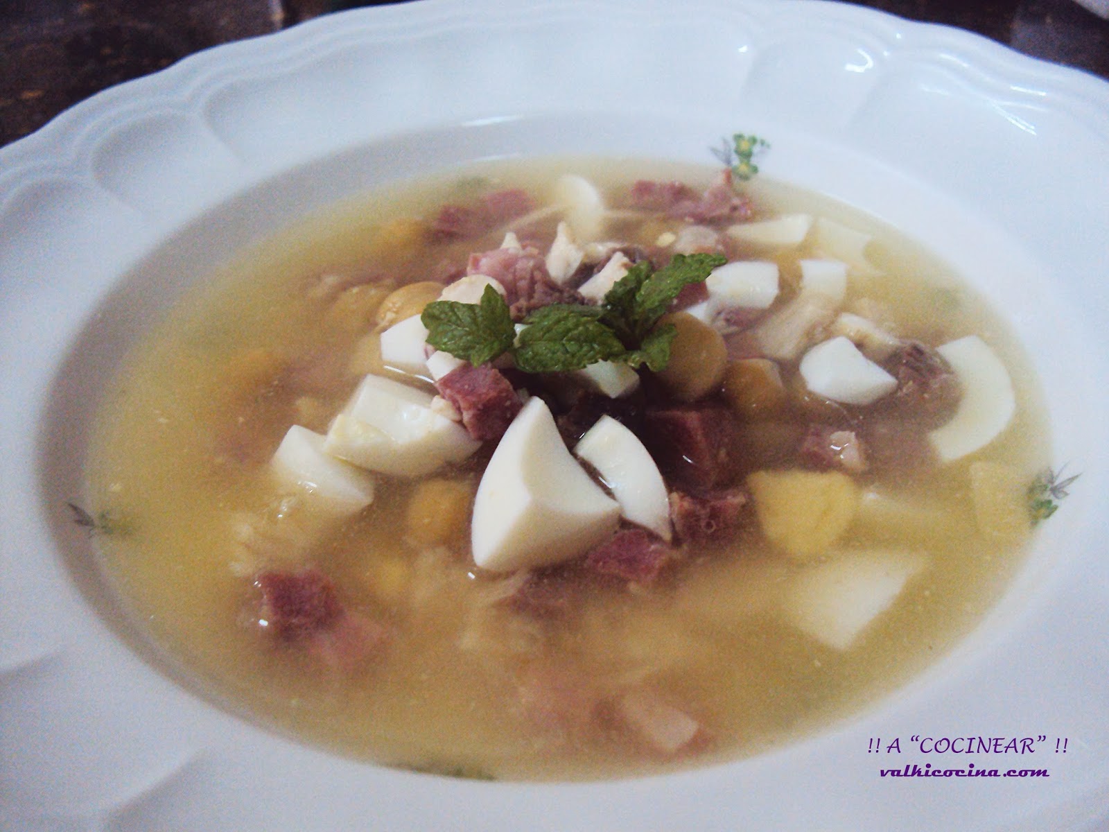 SOPA DE PICADILLO | ¡¡A COCINEAR!! Recetas valkicocina.com