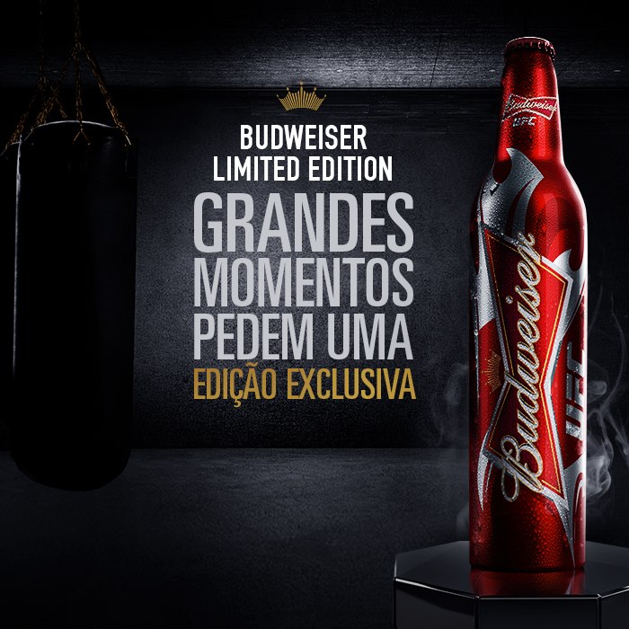 LATAS Y BOTELLAS DE JUAN CRUZ: BUDWEISER UFC (Brasil - 2013)