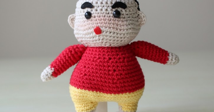 Crochet: Crochet Amigurumi Shin Chan Tutorial & Pattern