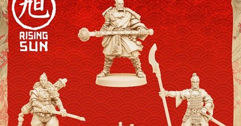 Tabletop Fix: Cool Mini or Not - New Rising Sun Previews
