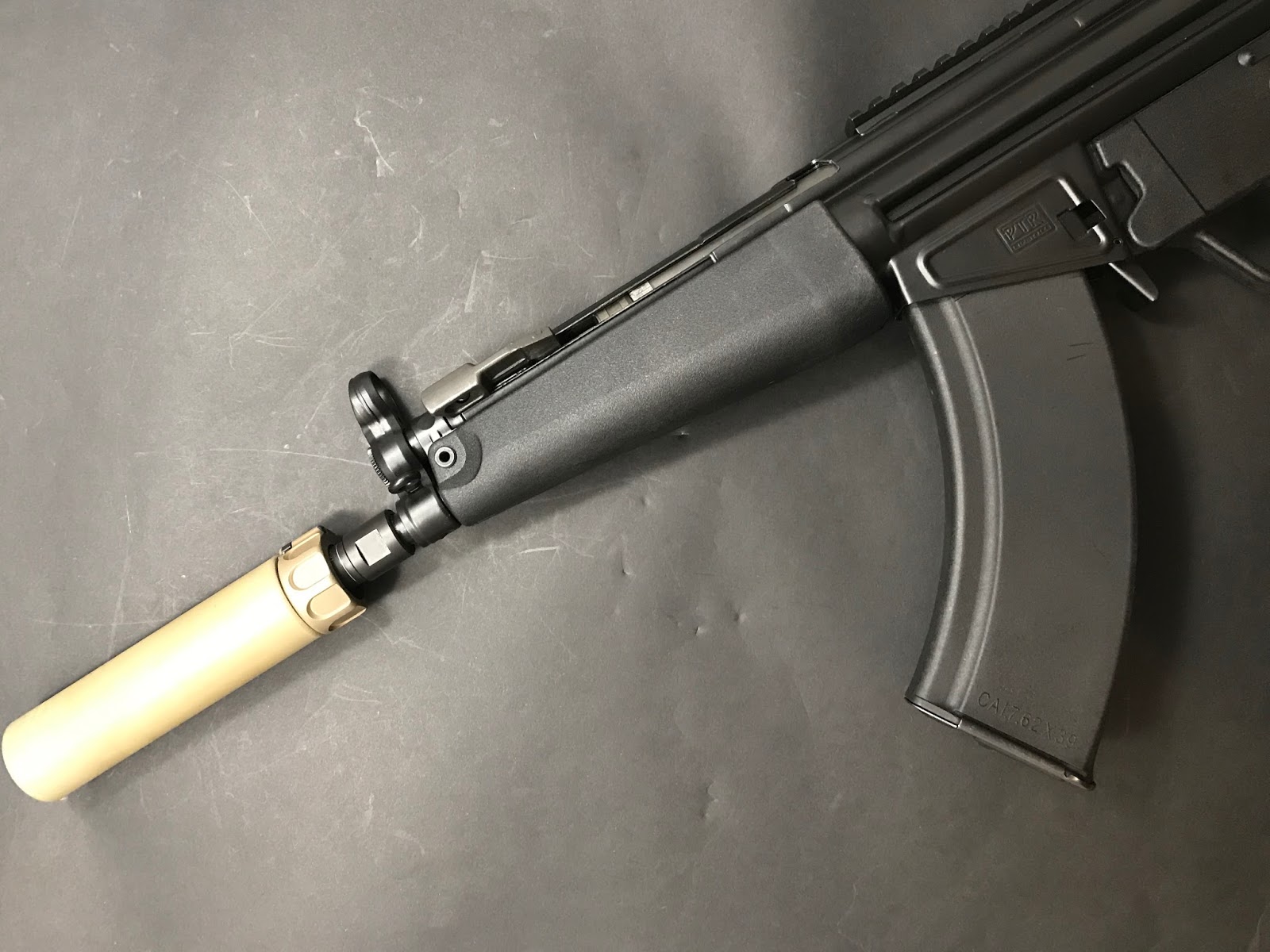 Minivan Door Gunner: PTR 32P PDW 8.5" 7.62x39 Pistol