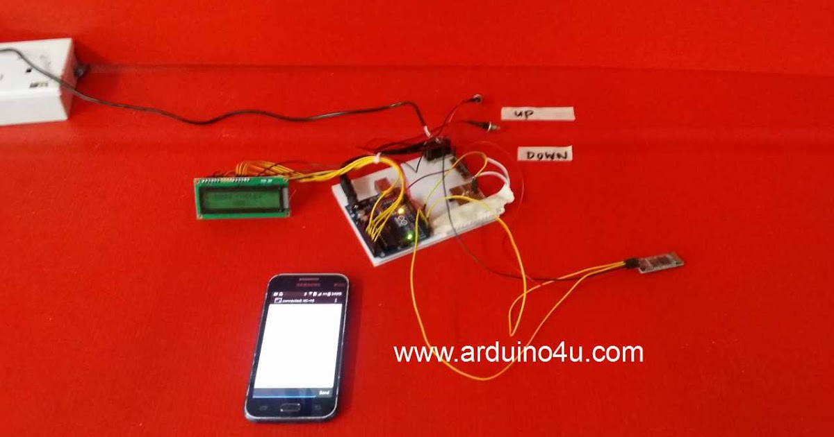 Projek Elektronik Arduino4u.com: 102-Bluetooth + Switch Light Dim