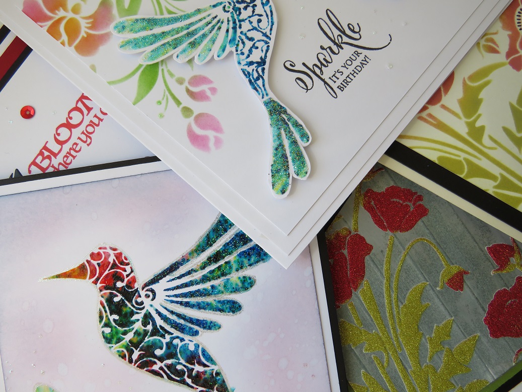 Life in the Craft Lane : Sweet Poppy Stencils ......