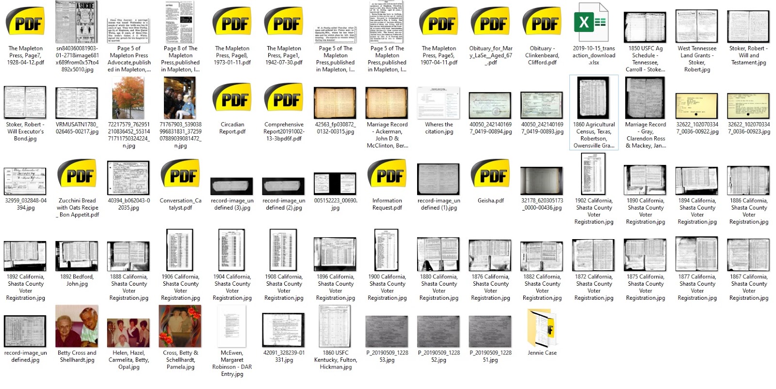 Organizing Digital Files for the Family Historian or Genealogist - Gray ...