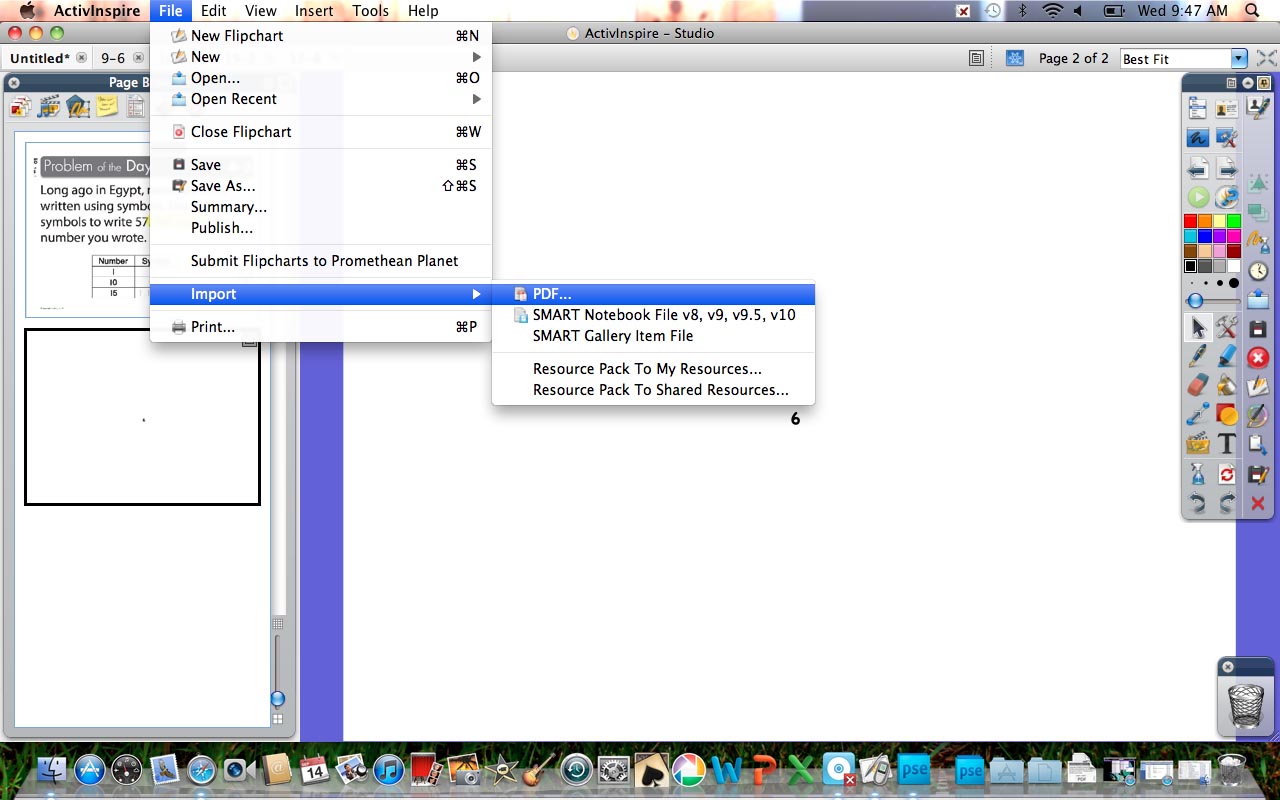 Integrating Technology in the Elementary Classroom: Promethean ...