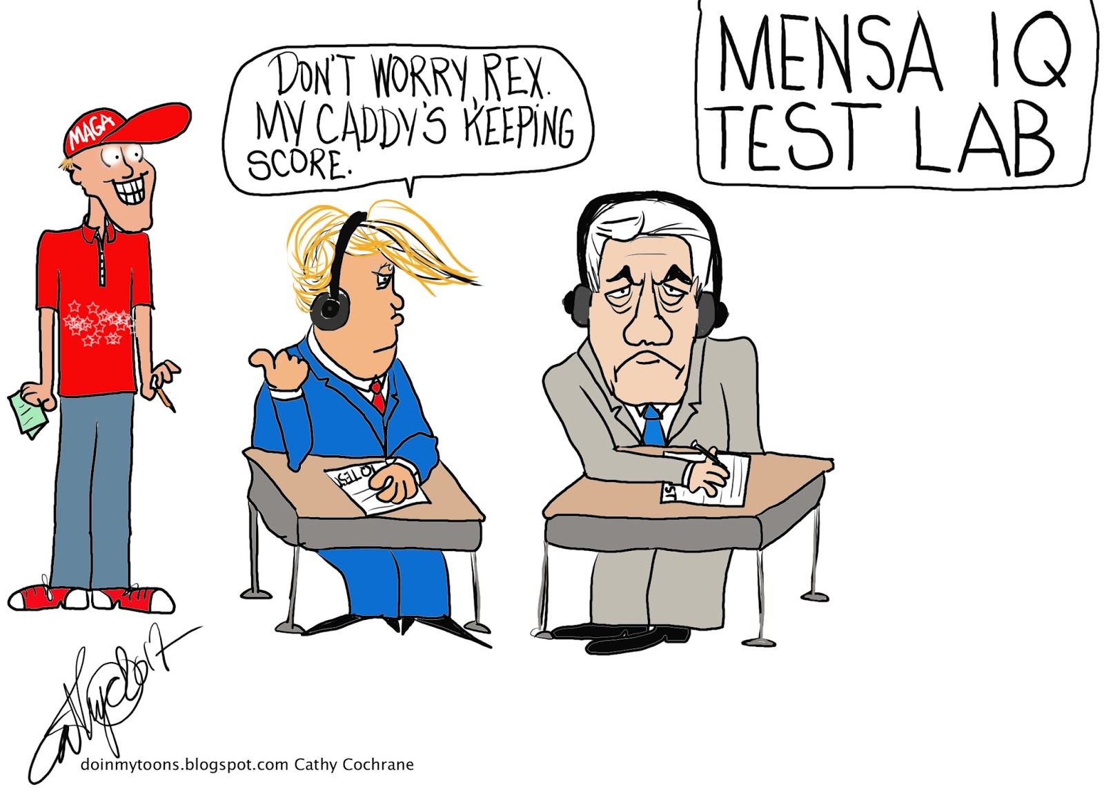 DoinMyToons: IQ Test