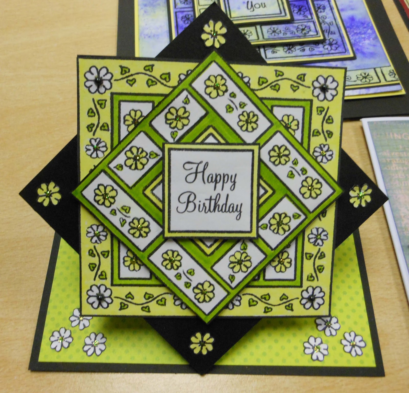 The Purple Zone: Daisy Pop-up Frame