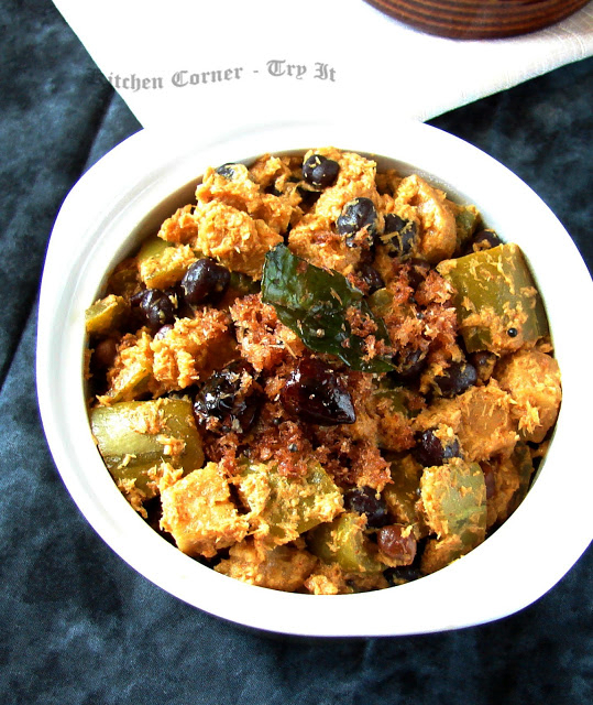 Padavalanga Chena Kootu/ Snake gourd Yam Curry