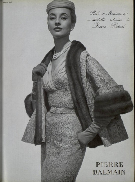 Classic Doll Designs: Pattern- Balmain Lace Suit Style 120