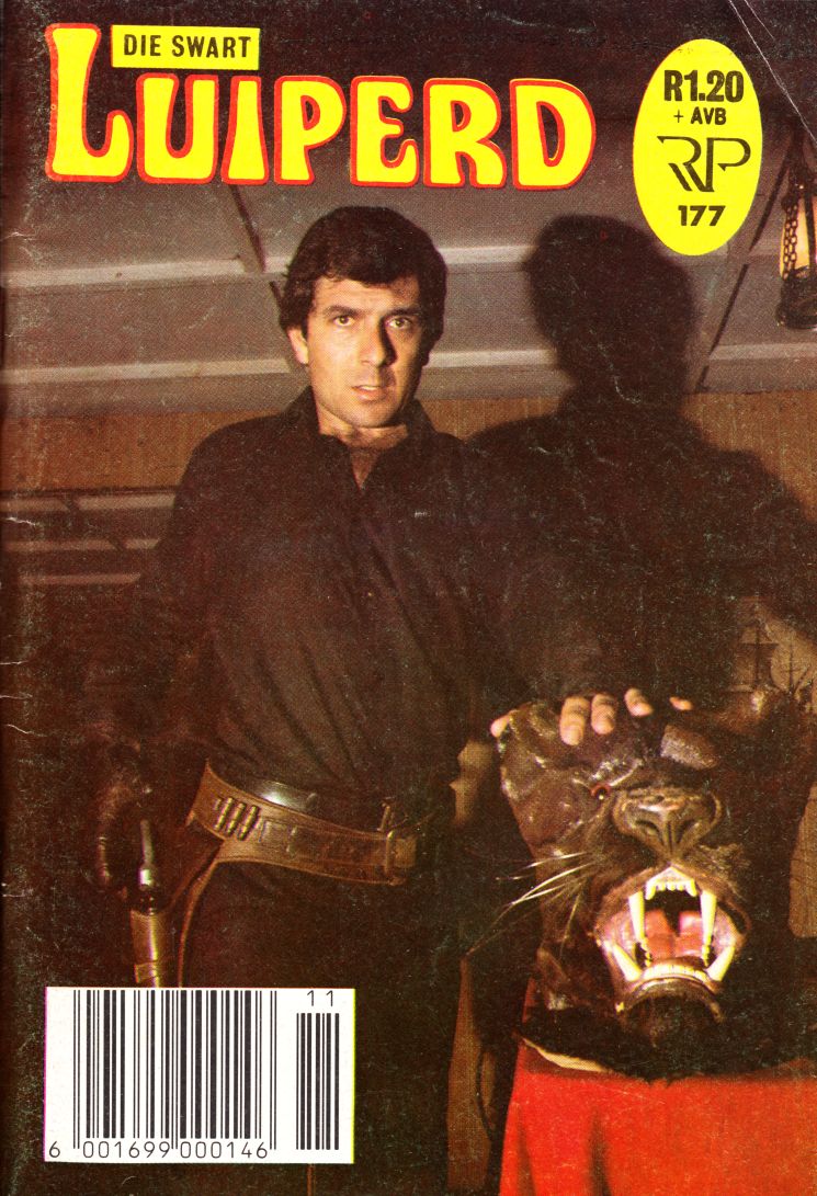 South African Comic Books: Photo Story Magazines - Die Swart Luiperd