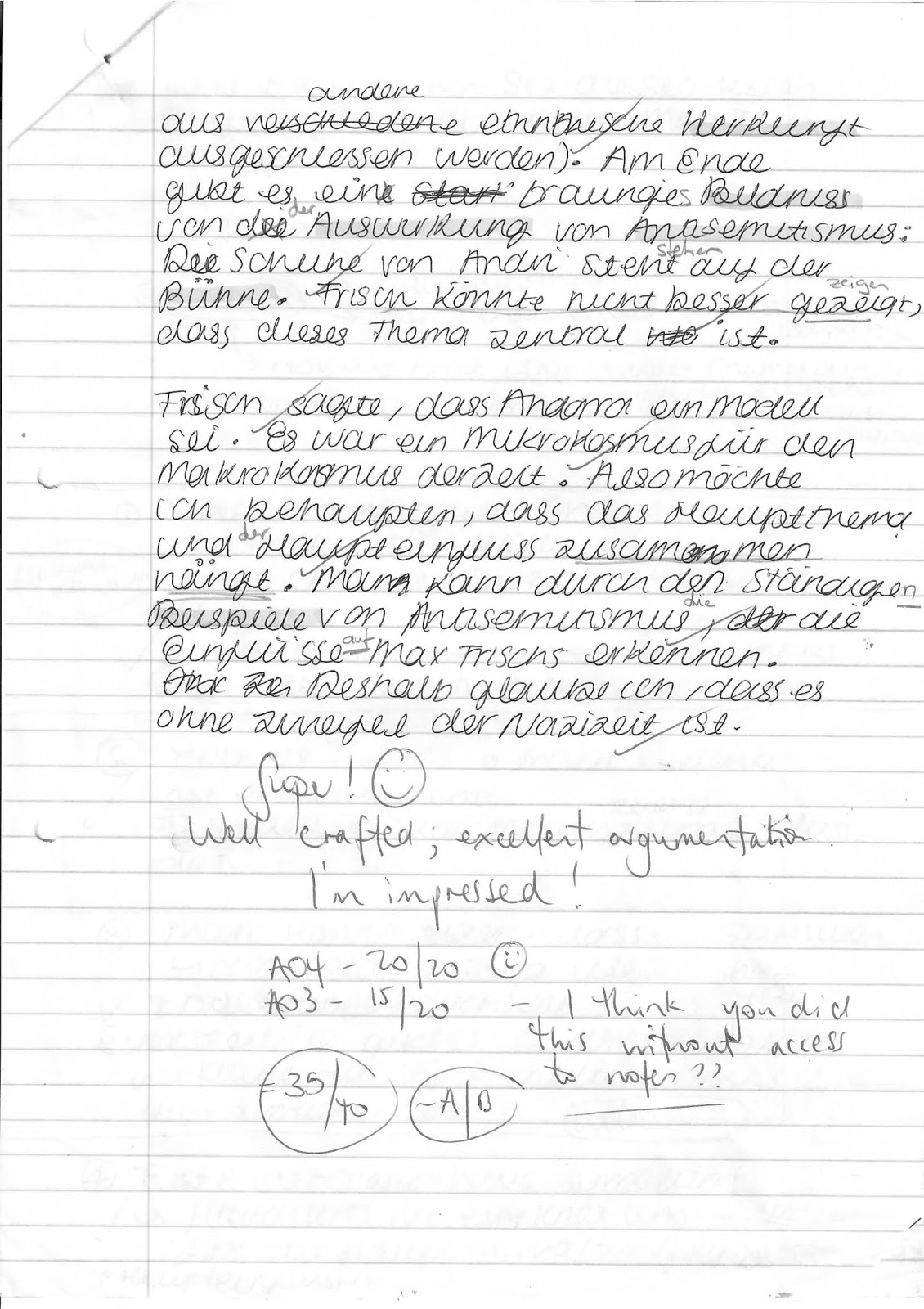 Keating Young: Advice and Examples for A Level German Essay Writing ...