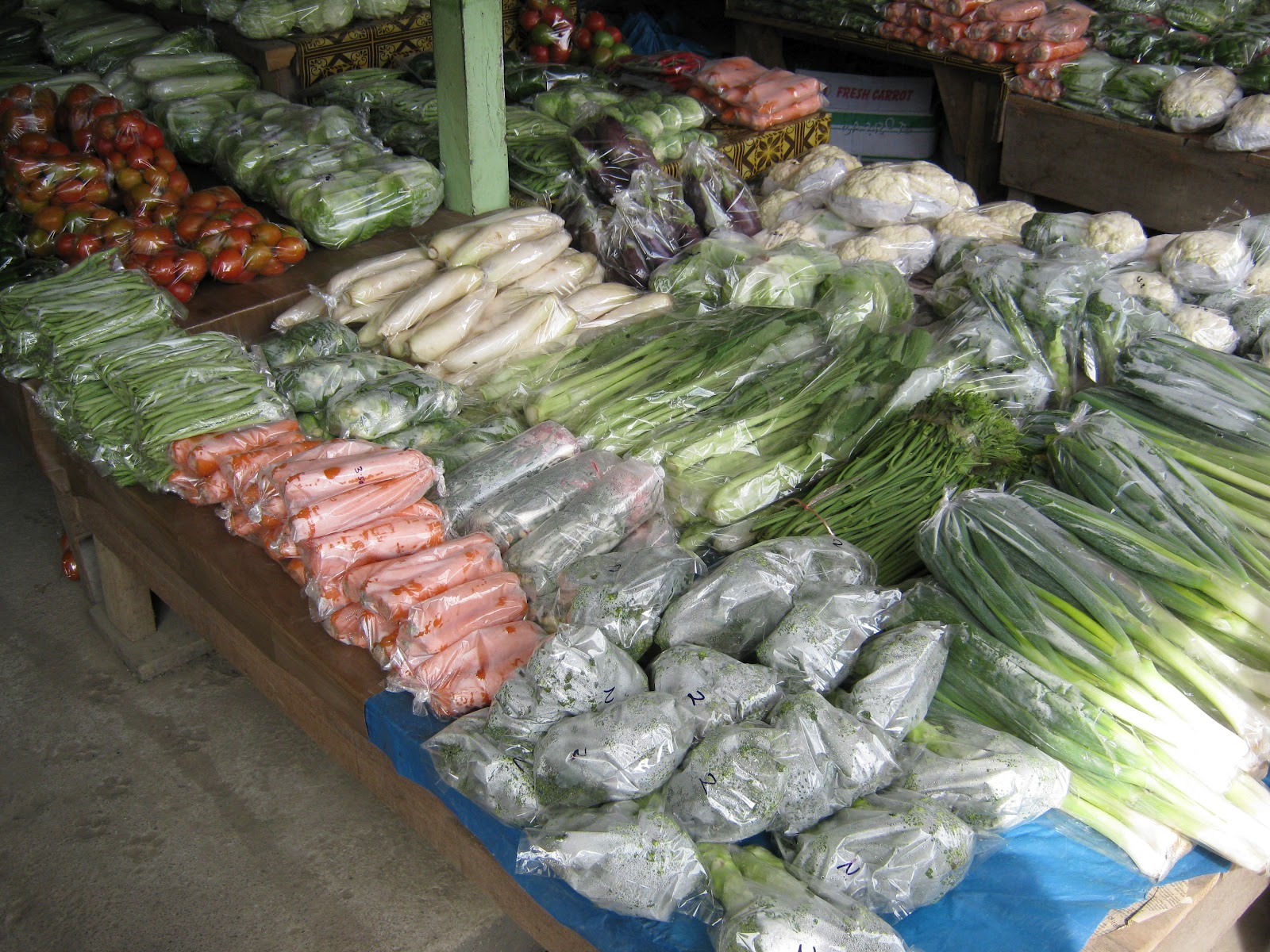 Chitty Boy and Me: Fruits and Vegetables in Kundasang ,Sabah