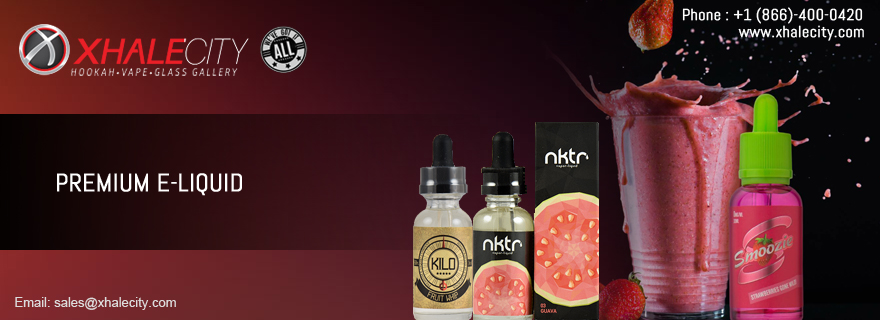 Xhalecity: Use Tasty E-Liquid to puff your e-cigarette