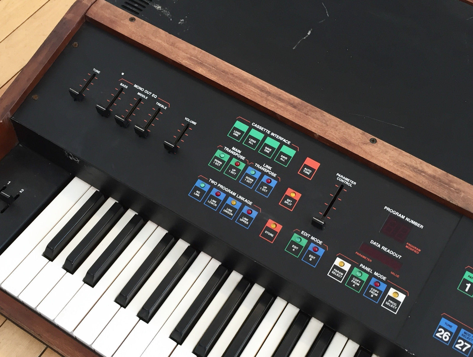 MATRIXSYNTH: 1982 RHODES CHROMA ANALOG SYNTHESIZER SN 30176