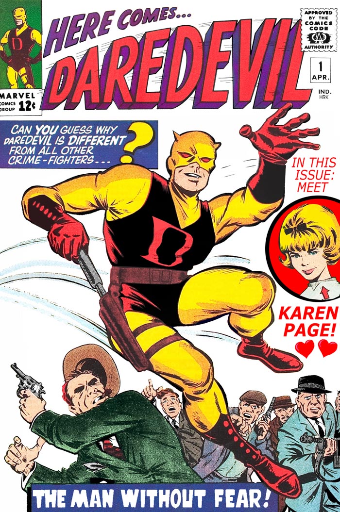 Professor H's Wayback Machine: Daredevil