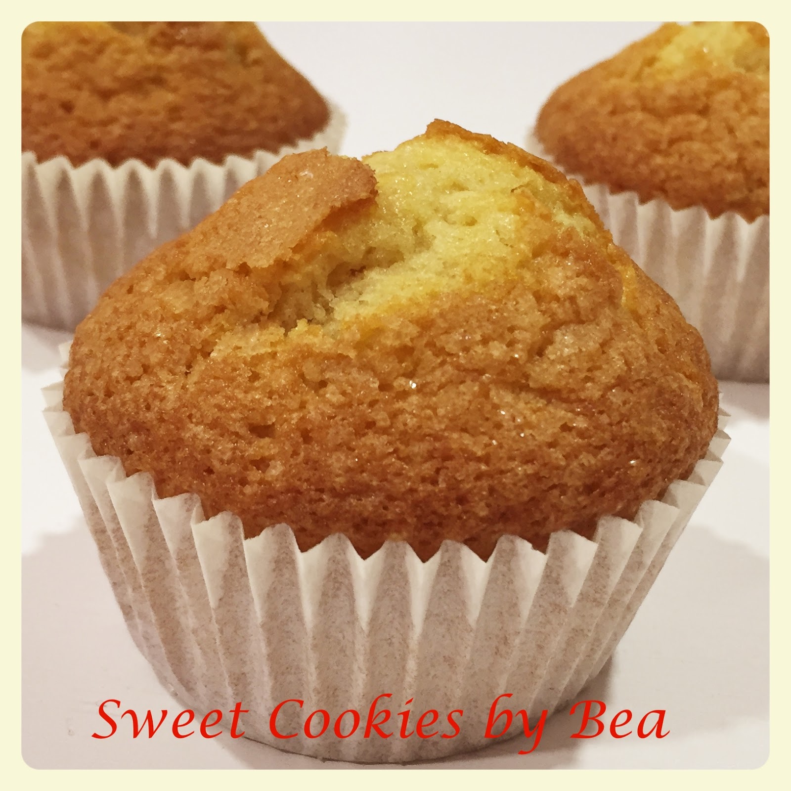 Sweet Cookies by Bea: Magdalenas tipo #bellaeaso