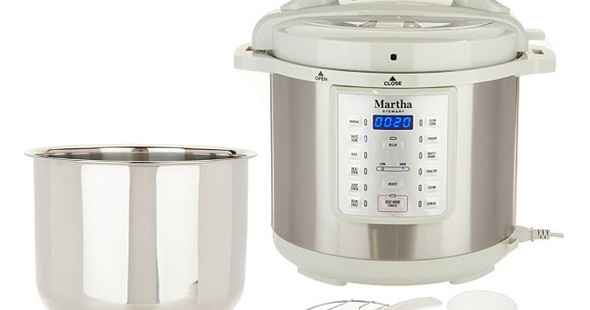 MARTHA MOMENTS: Martha's New Everything Pressure Cooker
