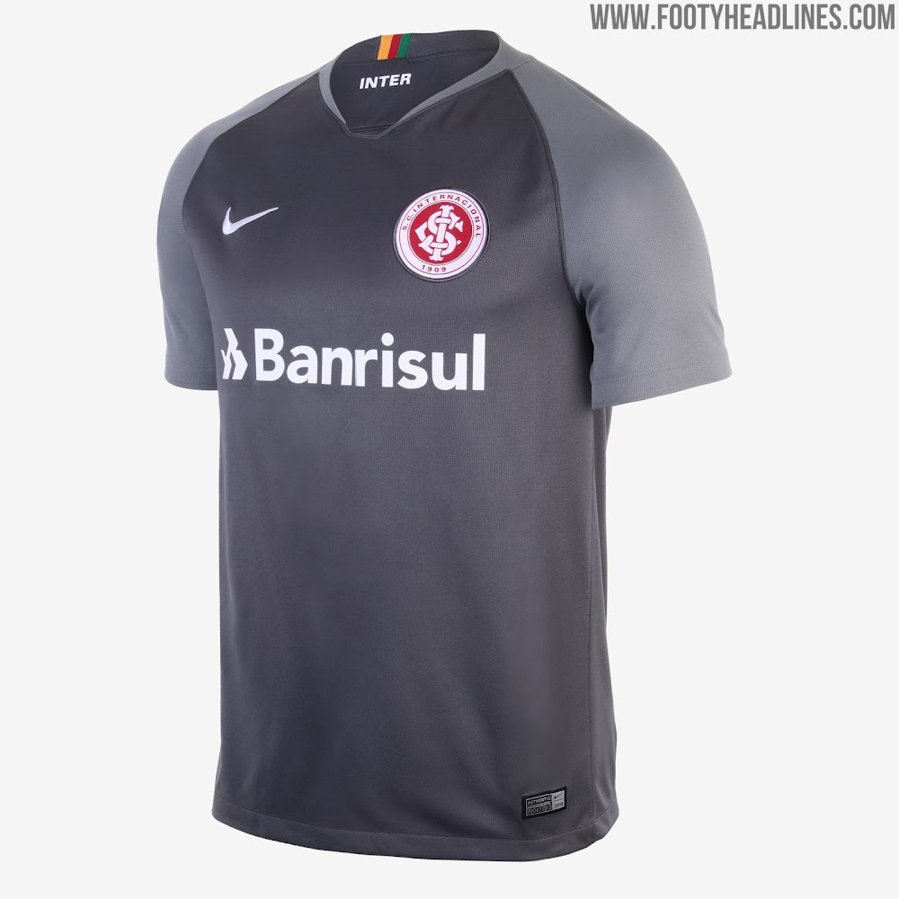 Grey Nike SC Internacional 18-19 Third Kit Released - Footy Headlines