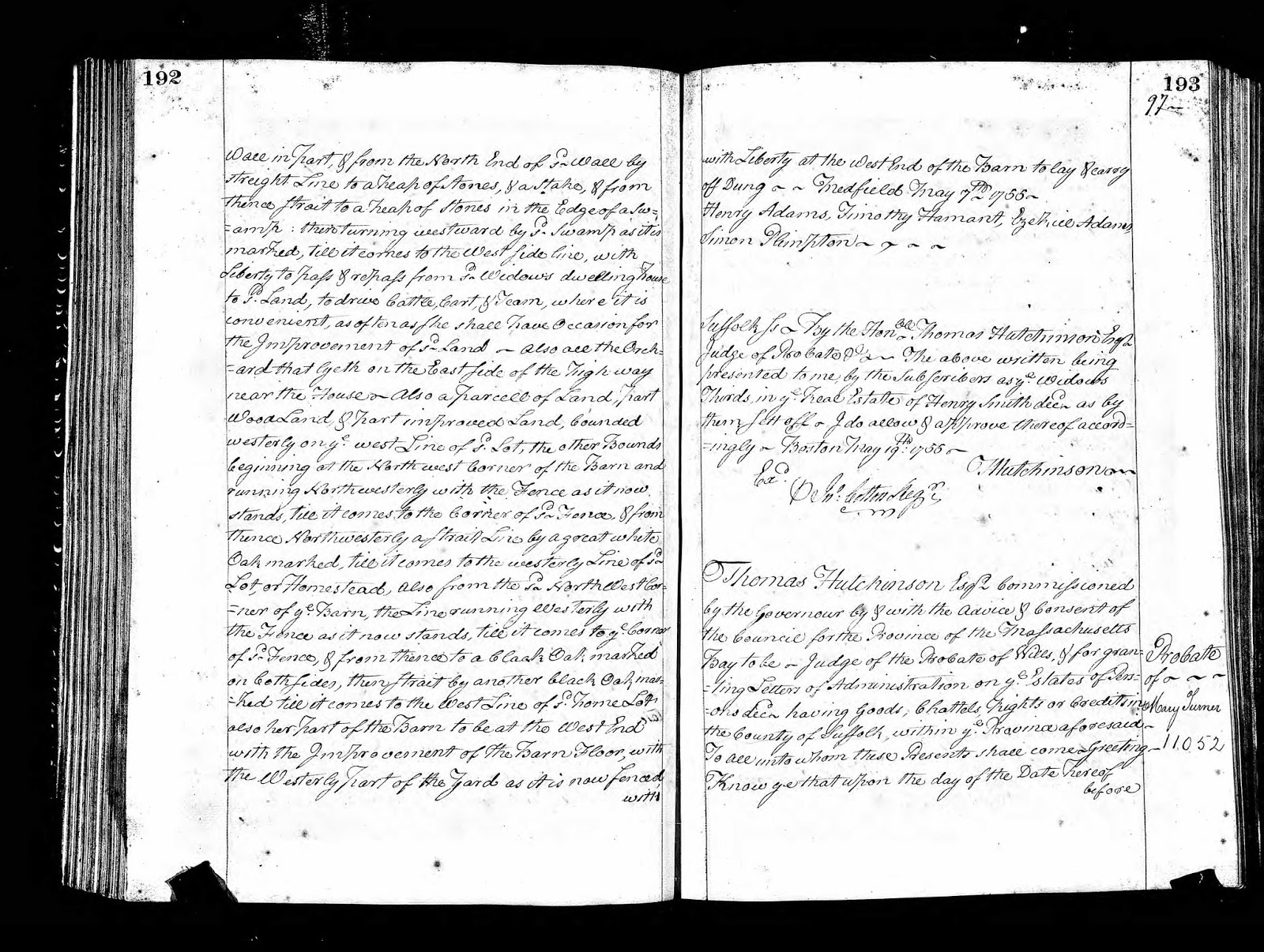 Genea-Musings: Amanuensis Monday - Post 323: Widow's Dower Division for ...