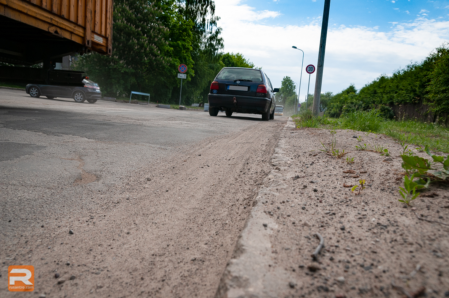 Jelgavas rajoni rij putekļus