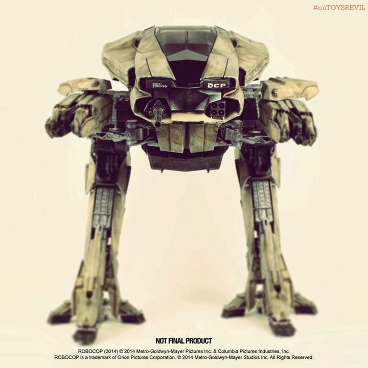 #RoboCop ED-209 painted prototype from threezero