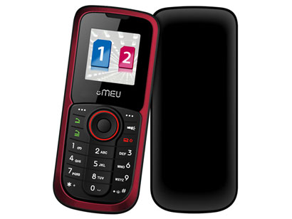 Celular MEU 210 com dois chips