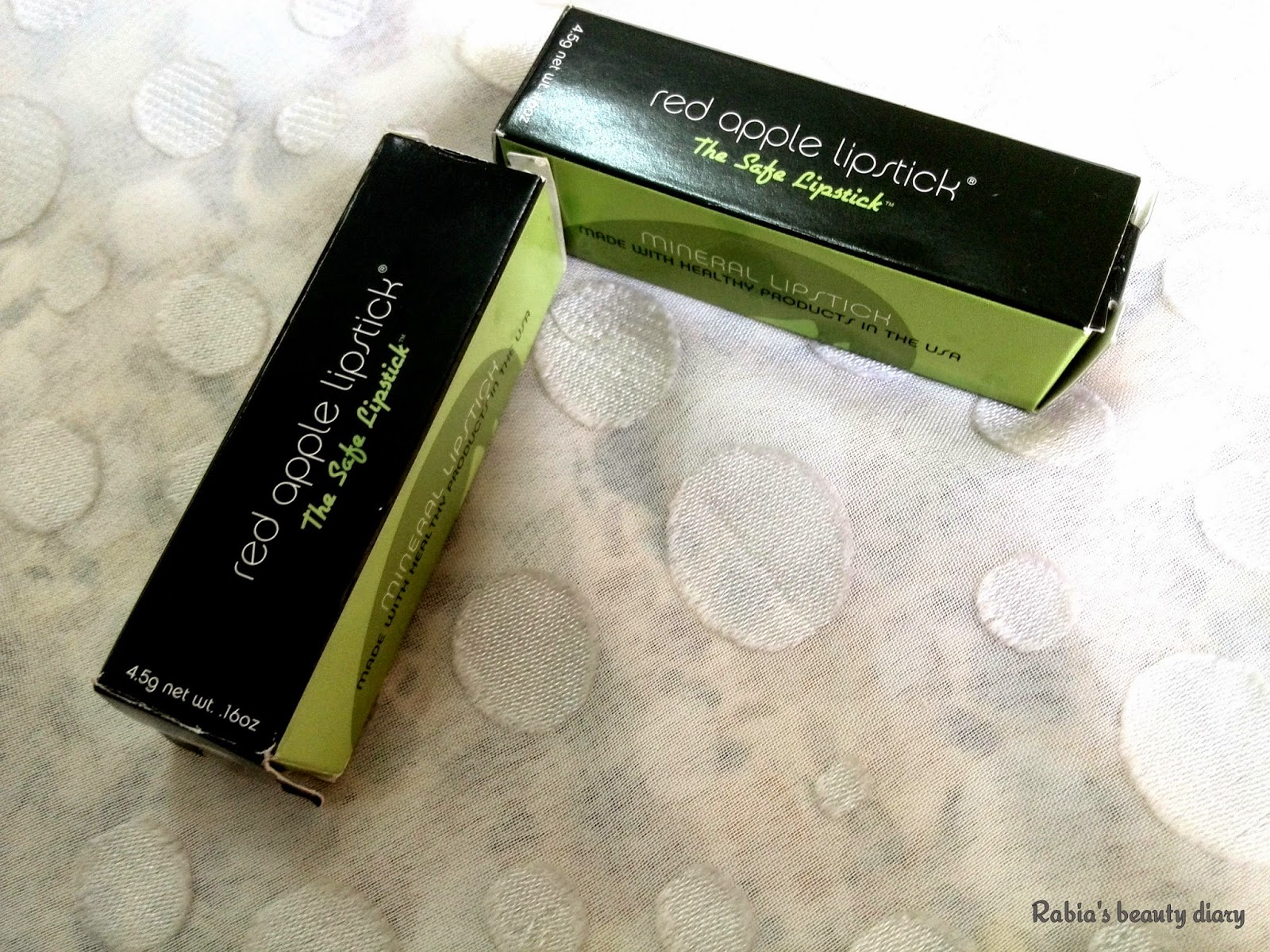 Rabia's beauty diary: ~ Red Apple Lipstick Review And Swatches