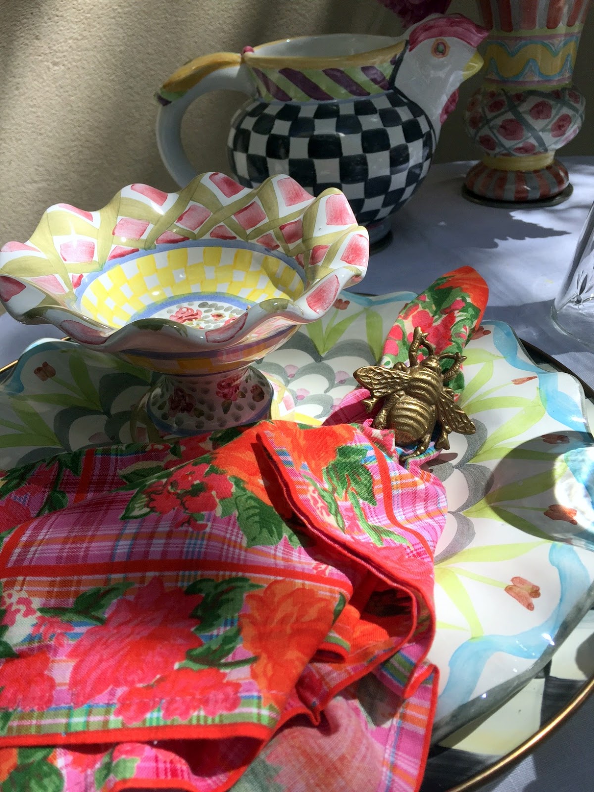 Alfresco May Day Lunch - HYACINTHS FOR THE SOUL