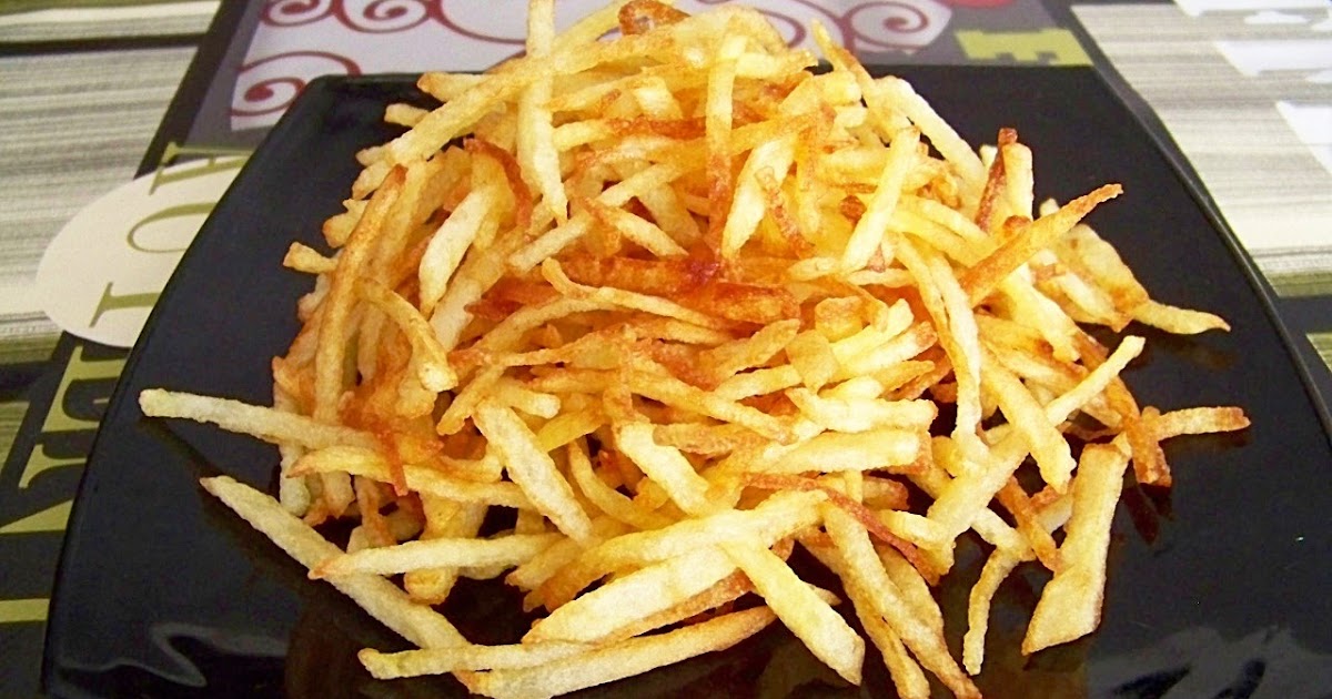 Mi Cocinita de Juguete: Patatas Paja Caseras