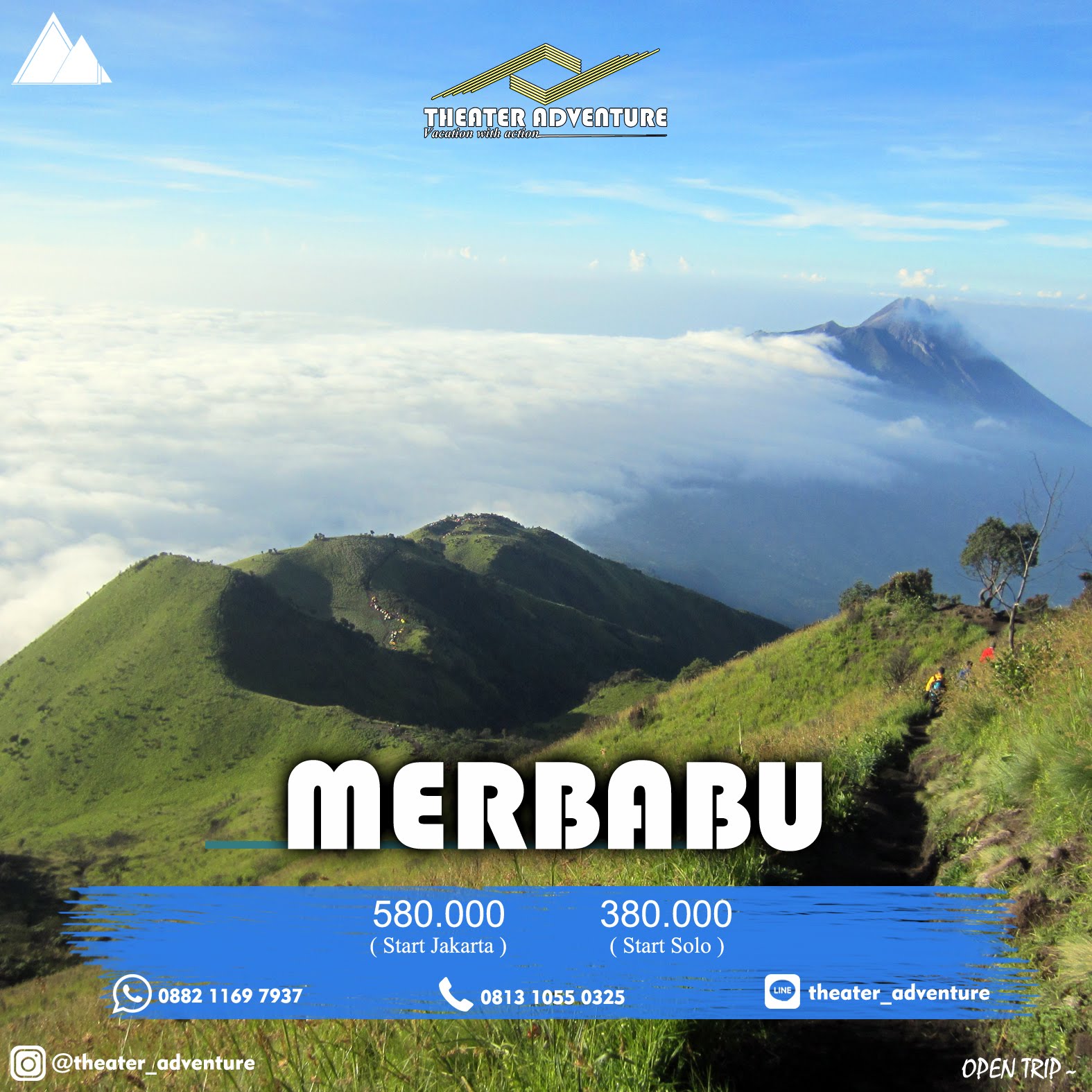 Open Trip Gunung Merbabu 2018 - Theater Adventure