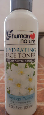 Veronica's Style: Human Nature Hydrating face toner- product review
