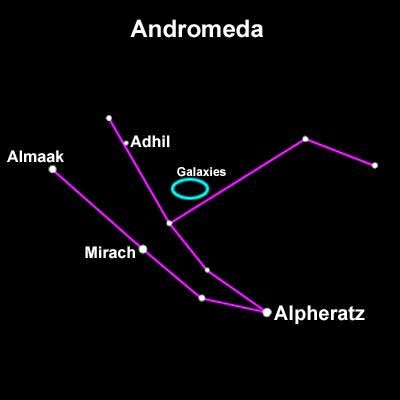 amateur stargazing: How to identify Andromeda galaxy and Andromeda ...