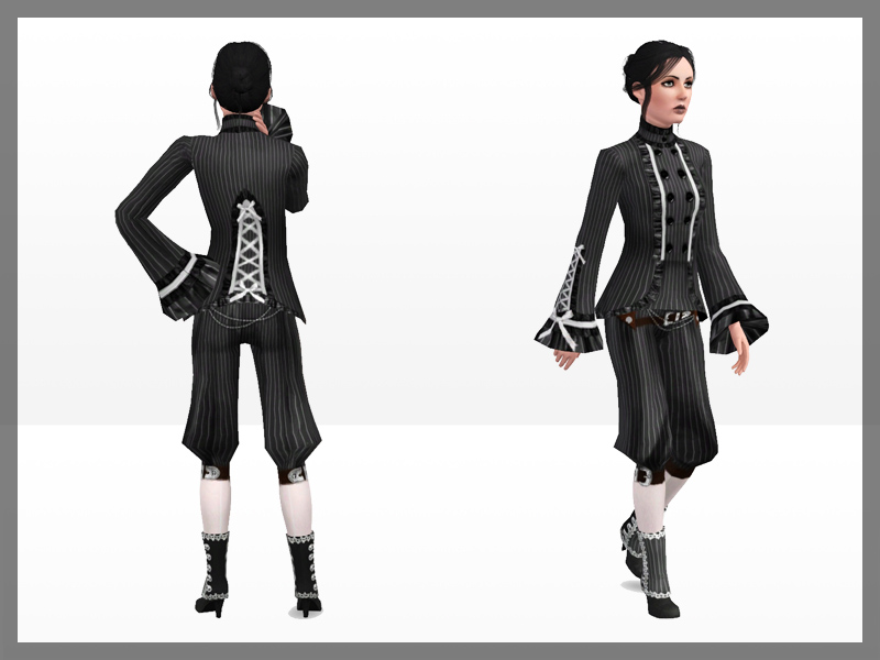 My Sims 3 Blog: High Blood Miniset and Steampunk Addiction Set by Meronin
