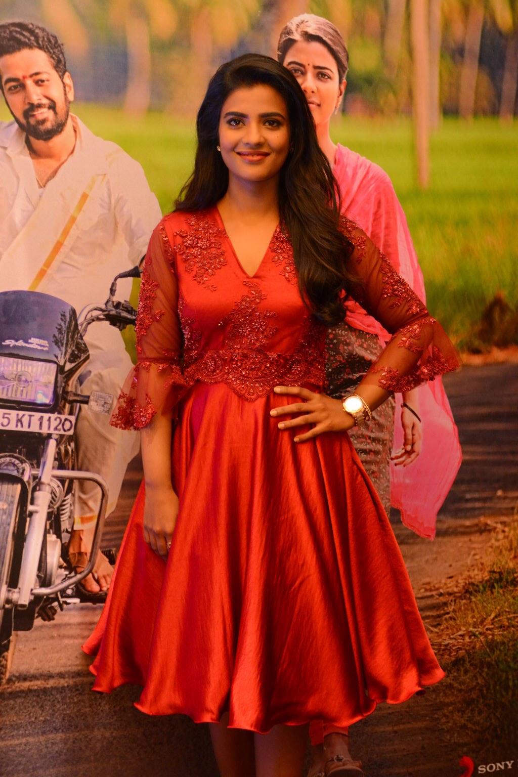 Actress Aishwarya Rajesh Stills At Kousalya Krishnamurthy Audio Release