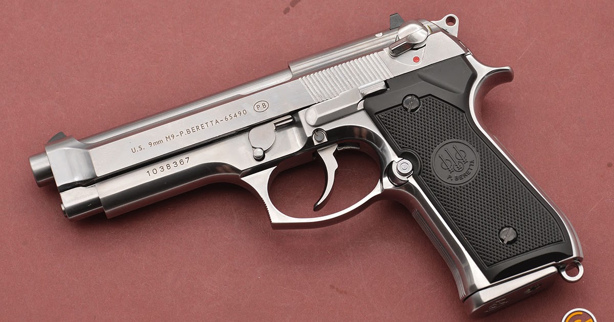 BERETTA M9 US ARMY silver_WE