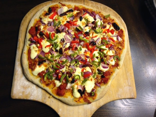 Simple quick yummy pizza recipe - IndoUSMOMS