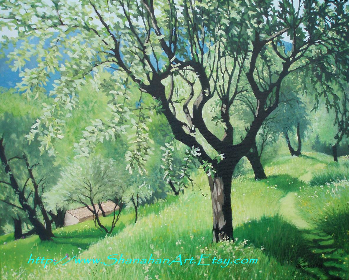 Landscape and Figurative Art Painting Blog.....: Olive Grove ...