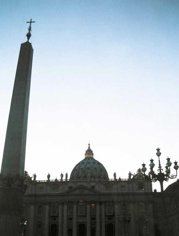 Obelisco Vaticano -Basílica de São Pedro - Acqua alle funi! - As netas ...