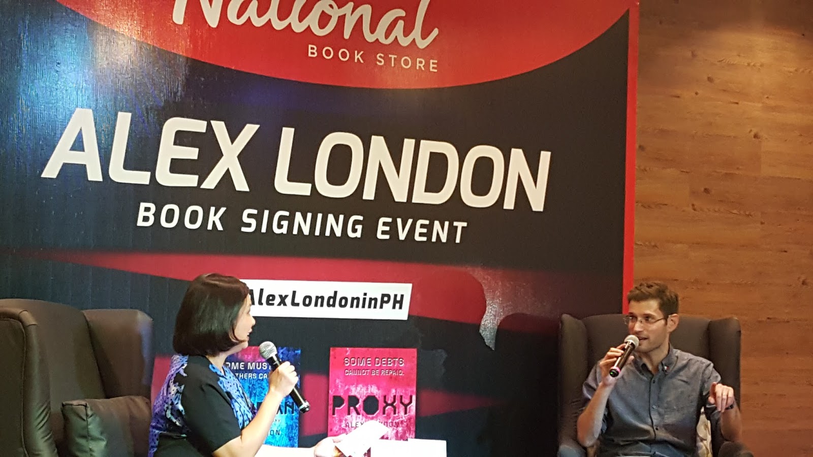 Home of a Book Lover: Book Signing: Alex London in Manila (01-15-2016)