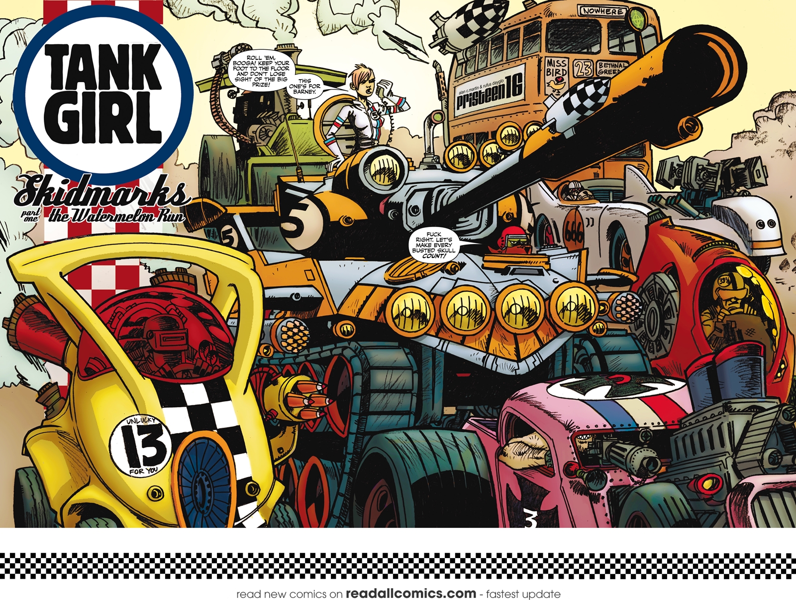 Dirty Old Tank Girl (2019 – Part 1) | Read All Comics Online