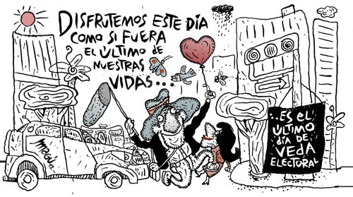 Rancho Las Voces Caricatura Magú «saludable Recomendación