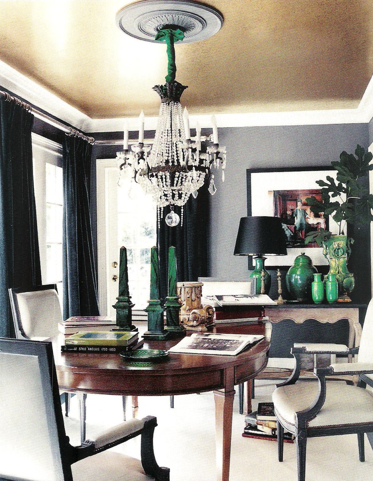 The Fifth Wall - Gold and Silver Ceilings | Architecture Decorating Ideas