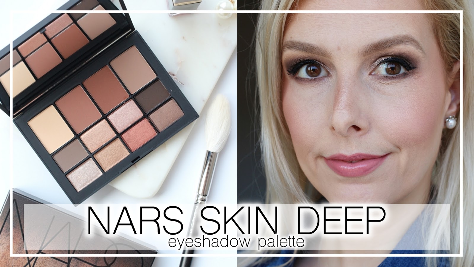 Make-up look met NARS Skin Deep Eyeshadow Palette | BeautyLoves