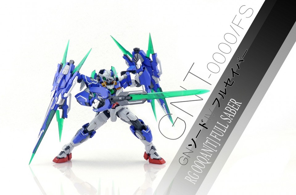 Custom Build: RG 1/144 00 Qan [T] Full Saber