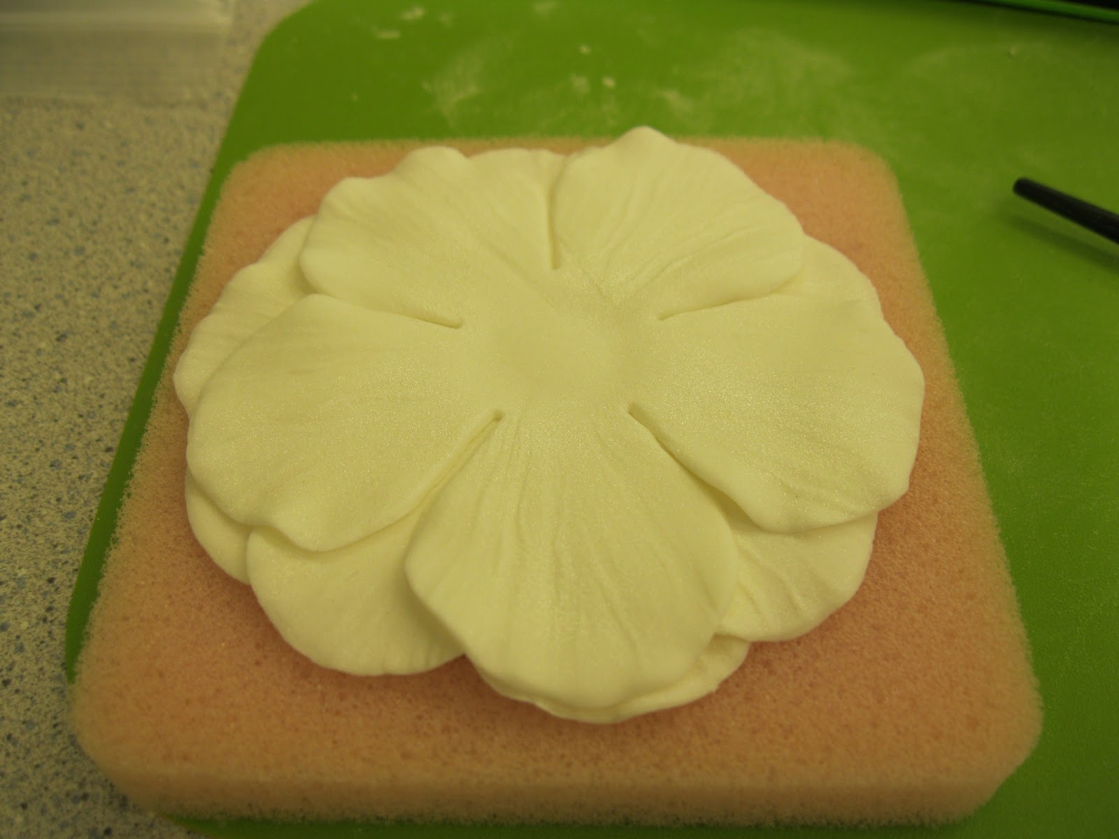 90th and KO: The Making of a Gum Paste Flower