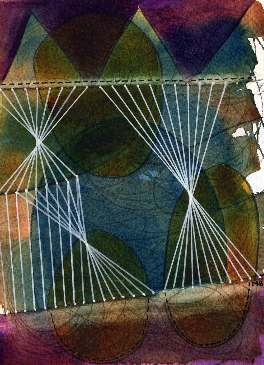 Michèle Brown Artist - The Old Cells Studio: Highly strung ...