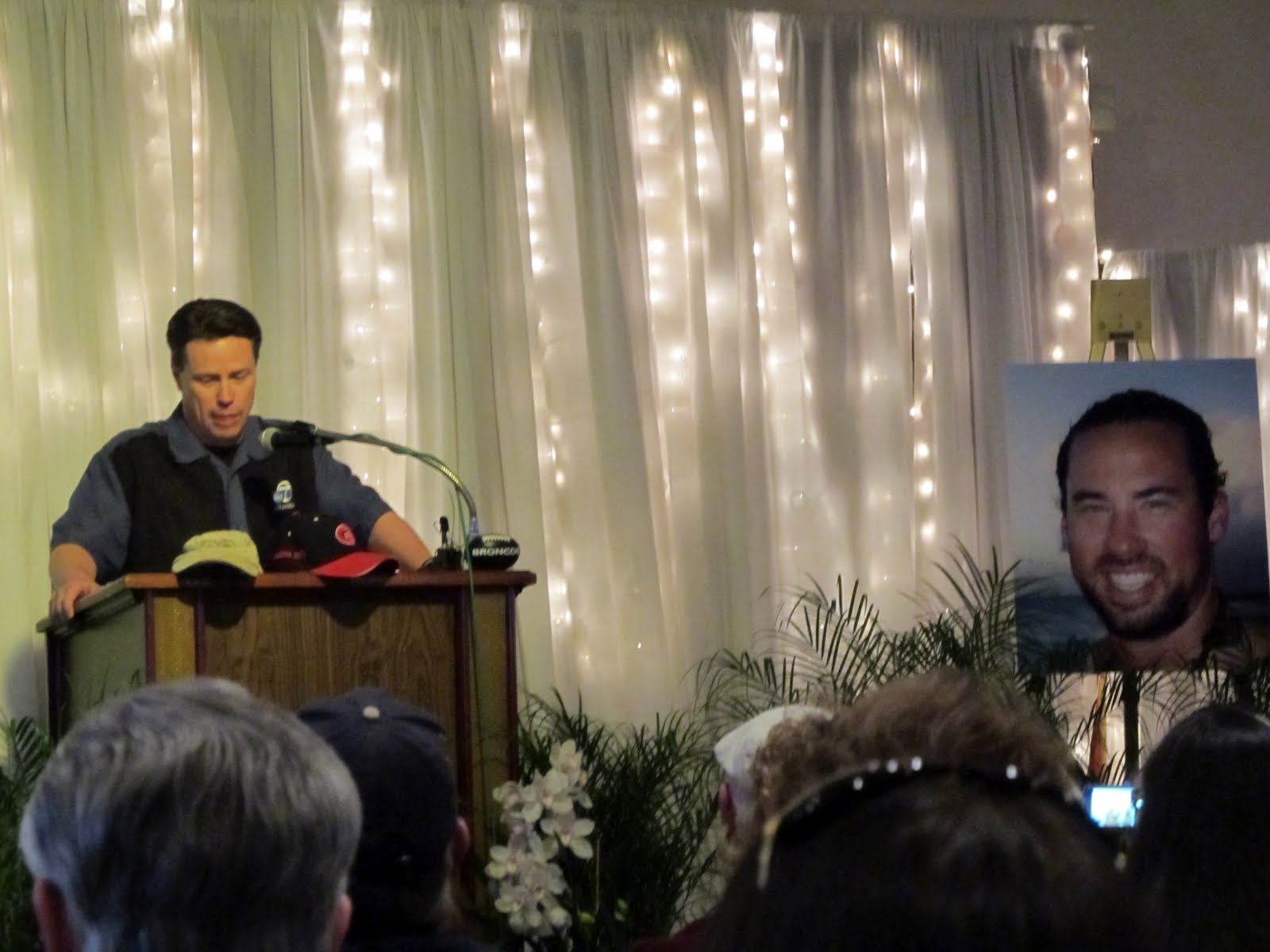 Joe Hay Celebration of Life Ceremony 2.12.12: Curt Sandoval ...