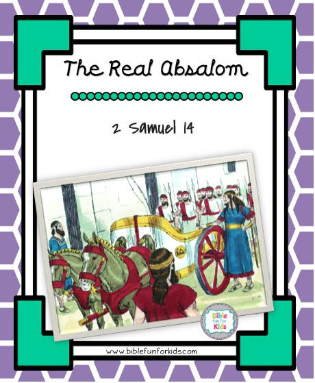 Bible Fun For Kids: Life of David: 25. The Real Absalom