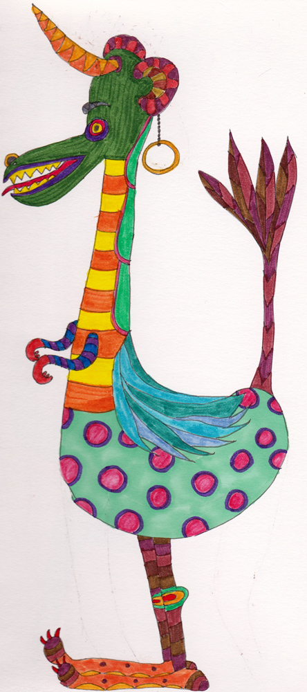 LinsArt: Imaginary Animals Revisited Again/Shape Challenge